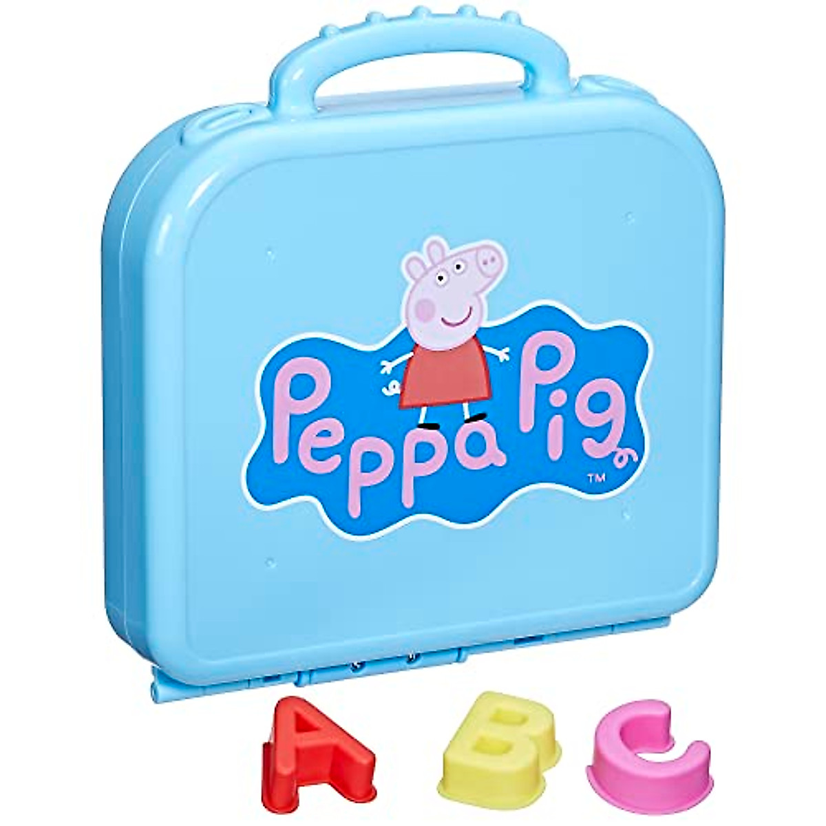 Peppa Pig Peppa’s Alphabet Case, ABC Toys, Puzzle Preschool Toys for 3 Year Olds and Up