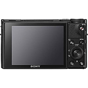 Sony Cyber-Shot DSC-RX100 VII 4K Wi-Fi Digital Camera with 64GB Card + Battery & Charger + Cases + Grip/Tripod + Flash + Video Light + Mic Kit