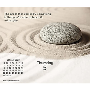2023 Zen Day-at-a-Time Box Calendar