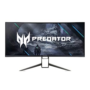 Acer Predator X38 Pbmiphzx 2300R Curved 37.5" UltraWide QHD+ (3840 x 1600) Gaming Monitor | NVIDIA G-SYNC | Agile Splendor IPS | 144Hz | DisplayHDR 400 | Display Port & HDMI (Renewed)