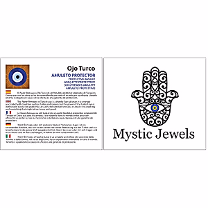 Blue Turkish Eye Fridge Magnet for Good Luck Decoration or Gift