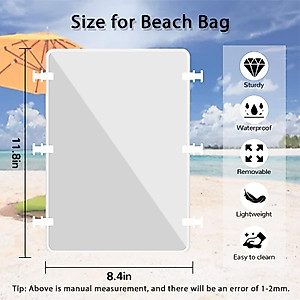 Fabenyok 2PCS Divider Tray Fit for Bogg Bag Original X Large, Beach Bag Divider Fit for Bogg Bag Accessories Insert Cooler, Organizing your Beach Bag and Divide Space