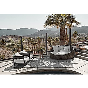 Momeni Cove Recycled P.E.T Area Rug, Grey, 2' X 3'