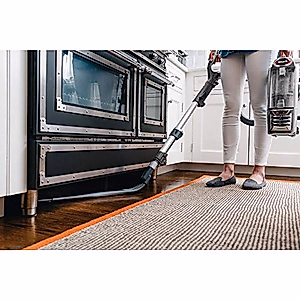 Shark Navigator UV810 DuoClean Powered Lift-Away Speed, Bagless Carpet and Hard Floor with Hand Vacuum and Anti-Allergy Seal with HEPA Filter, Grey and Red
