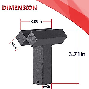 1 Inch Blacksmith Hardy Forming Stake Fuller Blacksmithing Metal forge tool Forging Knife, Leaf and Armor