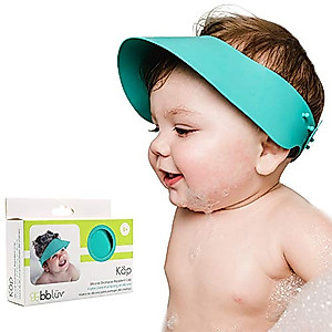 bblüv Käp - Let's Make Bathing Fun with The Silicone Shampoo Repellent Cap by Bbluv. NO More TEARS with Käp! - Aqua