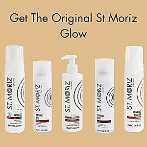 St Moriz Original 1 Hour Fast Tan Mousse | Fast Drying Vegan Express Fake Tan | 1 Hour for Light Glow, 2 Hours for Medium Glow, 3 Hours for Dark Glow | 200ml