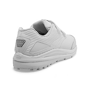 Brooks Addiction Walker V-Strap 2 Women's Walking Shoe - White/White - 10