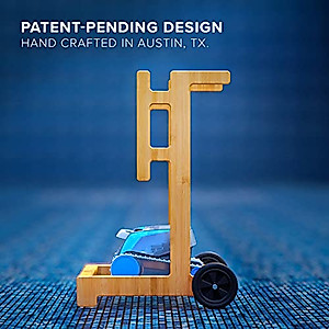 Terra Premium Caddy for Dolphin Robotic Pool Cleaners - All-New Patent-Pending Design for Pool Robot Mobility, Storage & Transport.