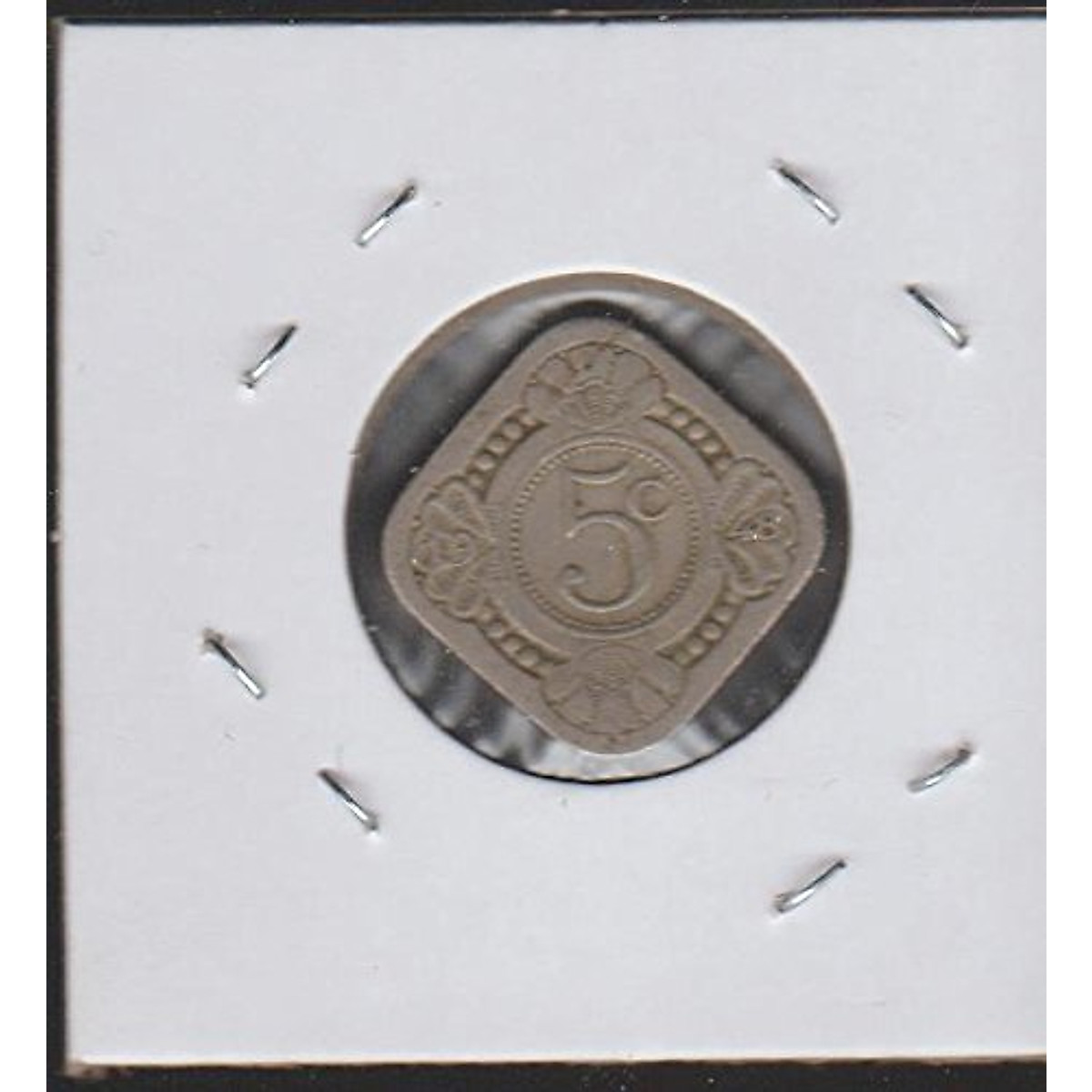 1948 NL Orange Branch within Circle Nickel Choice About Uncirculated Details