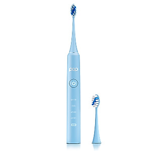 Pop Sonic Pro 2.0 Electric Toothbrush (Blue), Ultrasonic Toothbrush | 45,000 VPM | Electric Toothbrush for Adults & Kids, 4 Mode Electric Tooth Brush - Long-Lasting Dupont Nylon Bristles