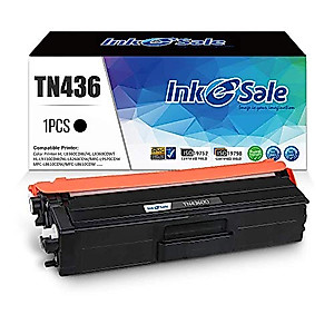 INK E-SALE Compatible Toners_Cartridges_Printer Replacement for Brother TN436 TN436BK Super High Yield (Black, 1-Pack) use for Brother HL-L8260CDW HL-L8360CDW Brother MFC-L8900CDW MFC-L8610CDW