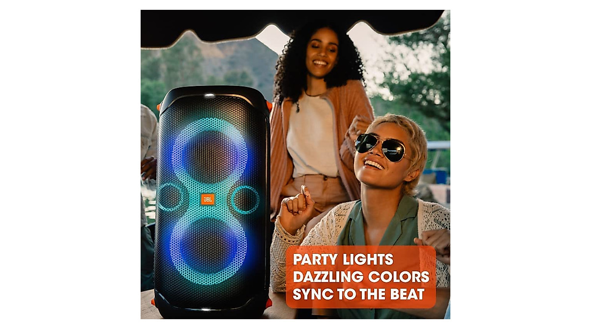 JBL PartyBox 110: Powerful Sound, Dynamic Lights, Portable