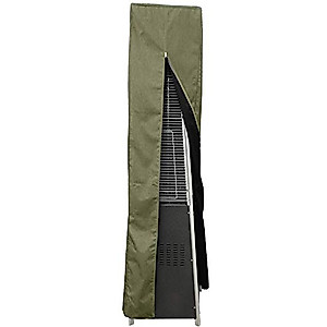 AZ Patio Heaters Square Glass Tube Patio Heater Commercial Cover in Tan