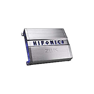 Hifonics ZG-600.4 600W Zeus Gamma Series 4-Channel Car Audio Subwoofer Amplifier with Gravity Magnet Phone Holder