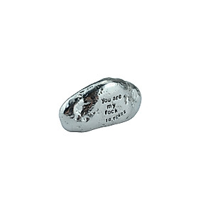 Pirantin 10th Anniversary 100% Tin You are My Rock Gift Idea - Solid Metal Heavy Rock Gift for 10 Year Anniversary