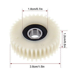 Chuancheng 3Pcs Nylon 36Teeth 36T E-Bike Wheel Hub Motor Planetary Gears W/Bearing for Bafang 8-Fun Motor