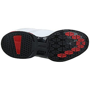 PUMA Men's TAZON 6 FM Cross Training Sneaker, Puma White-Puma Black-Puma Silver, 12