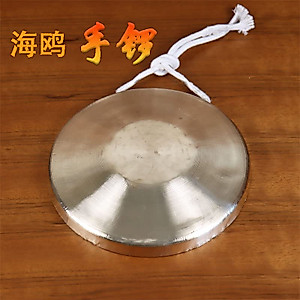 Seagull hand gong 中国手锣铜锣 (海鸥21公分高音手锣一面)