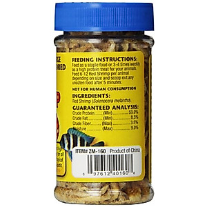 Zoo Med Large Red Shrimp Food, 0.5-Ounce