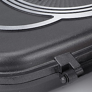 GLOGLOW Double Sided Frying Pan, Anti Scalding Handle Mini Frying Pan Portable Grill Pot Omelette Pot Vintage Aluminum Frying Pan Grill Cookware Kitchen Supplies