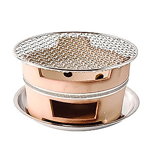 MagiDeal Portablel Clay BBQ Camping grill Carbon Furnace Grill Outdoor Hot Pot for Picnic Travel Cooking Camping Picnic Garden