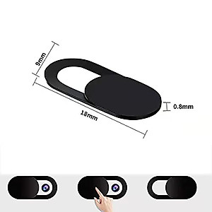 MUBUY 7 Packs Webcam Cover, Ultra-Thin Camera Cover Privacy Protector, Cover Slide for Laptop/Mac/MacBook Air/iPad/iMac/PC/, Cell Phone Webcam Covers Laptop Accessories