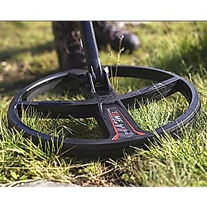 XP Metal Detectors 11” FMF Coil Compatible with Deus II Metal Detector - Fast and Simultaneous Multi Frequency Coil from 4 to 45 kHz - with Coil Cover & Lower Stem