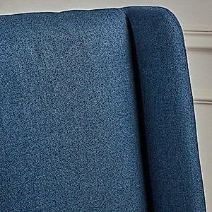 Christopher Knight Home Rory Fabric Dining Chairs, 2-Pcs Set, Navy Blue