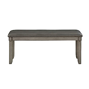 Lexicon Brielle 6-Piece Wood Dinette Set, Gray