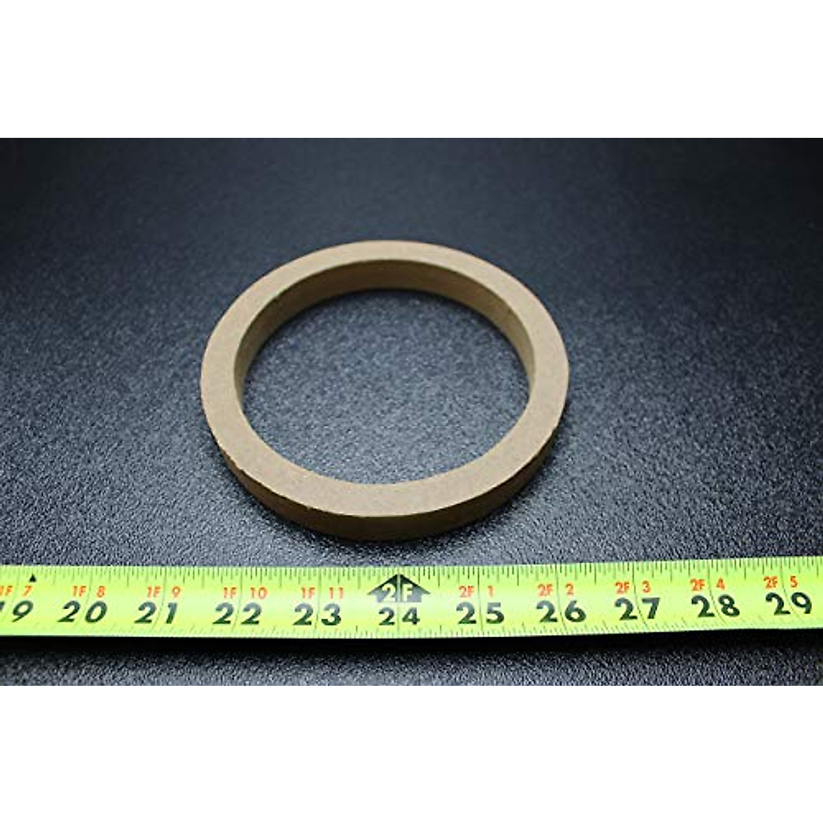 1 MDF Speaker Ring Spacer 5.25 INCH Wood 3/4 Thick Fiberglass Box Ring-5.25R