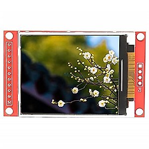 2.0 Inch 176x220 UART TFT LCD Display Module ILI9225 SPI Interface Colorful Screen Serial Port Support 3/5.5V Power Supply 4 IO