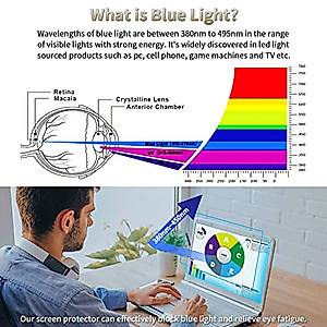 F FORITO 2-Pack Anti Blue Light Screen Protector Compatible with 13.5" Microsoft Surface Laptop 1/2/3/4/5 | Protect Your Eye & Reduce Glare | Anti Scratch & Anti Fingerprints