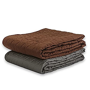 EARTHLITE Premium Quilted Blanket – Extra Soft Microfiber, Hypoallergenic, Reversible, Machine-Washable, Massage Table Blanket/Bed Blanket (60" x 90")