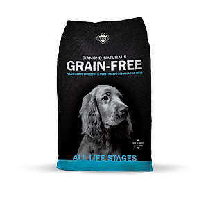 Diamond Naturals Grain Free Real Meat Recipe Premium Dry Dog Food With Real Fish 14Lb