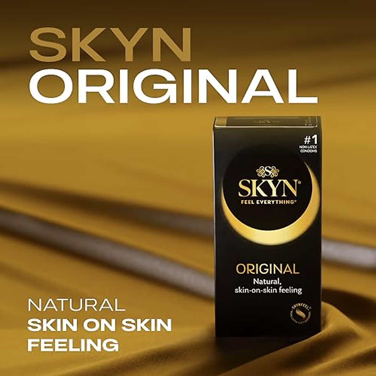 SKYN Non-Latex Lubricated Condoms, 12 Count