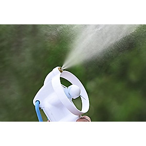 Mist Fan - Misting Fan - Handheld Fan Mister - Misting Fan System - Portable Fan Mister