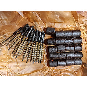 Soviet Army Original USSR Russian Mosin Nagant Rifle Accessories Cleaning Tools Kit with Canvas Carrying Pouch Unissued Military Surplus