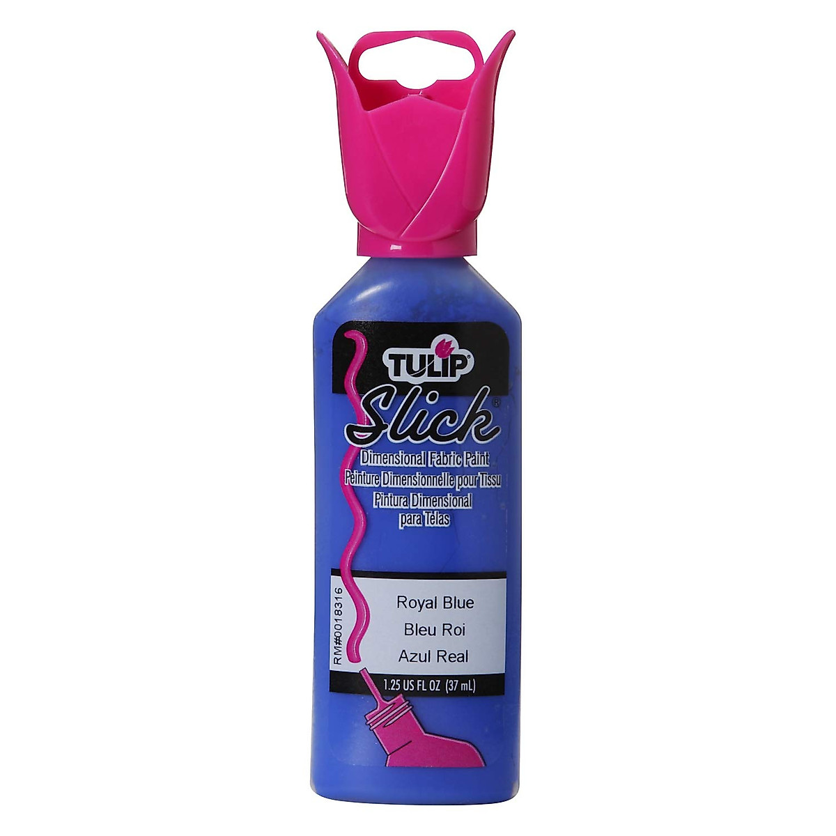 Tulip Dimensional Fabric Paint 1-1/4 Ounces-Slick-Royal Blue