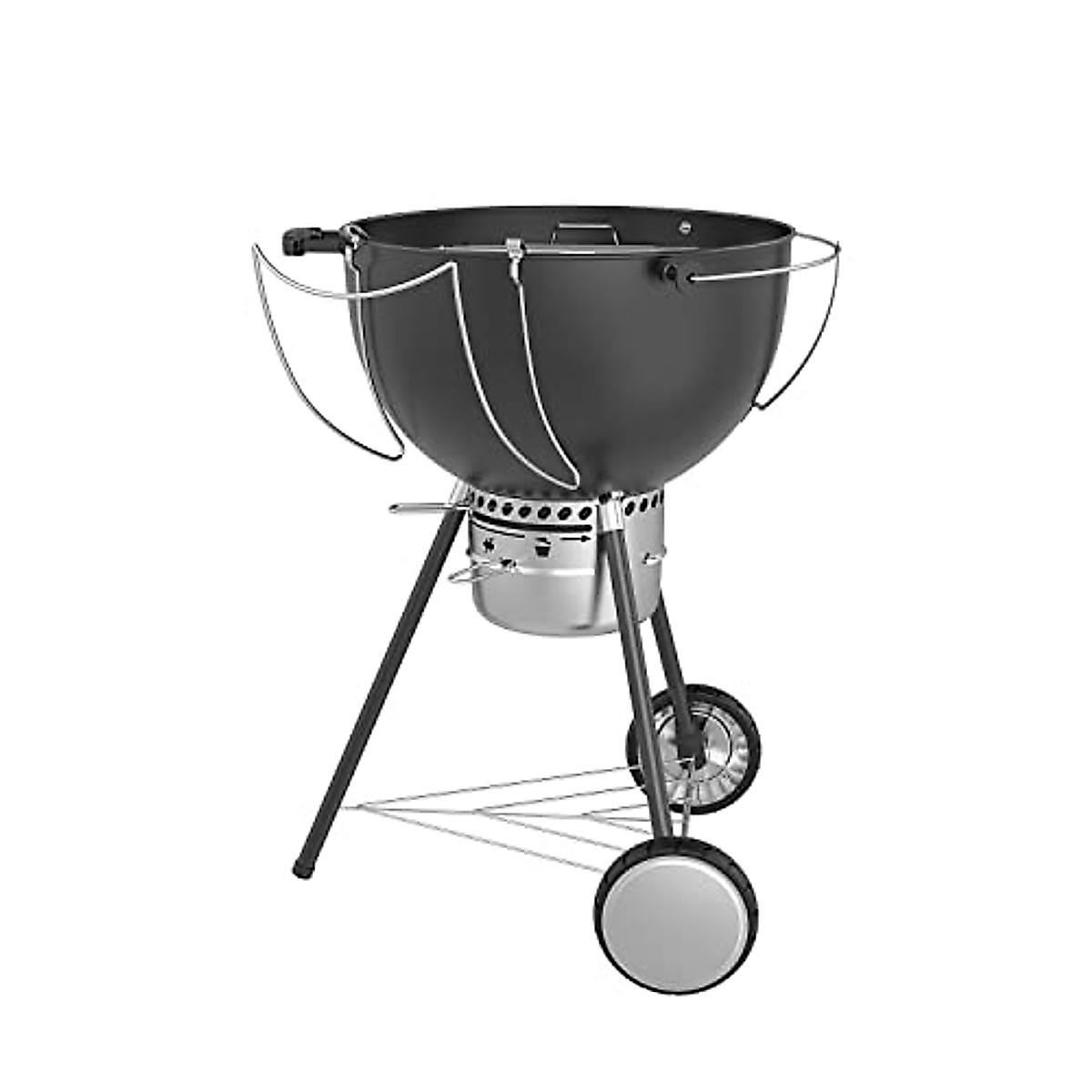 soldbbq Must-Have Accessory -Sliding Side Stainless Steel Cover Bracket for 18"/ 22" / 26"Charcoal Kettle Grills