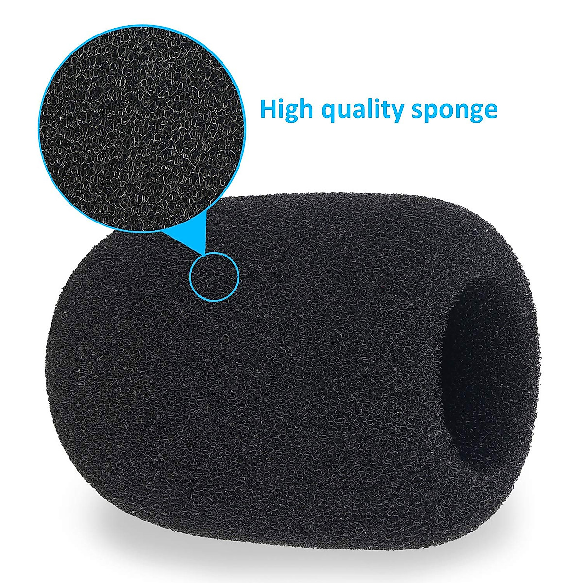 SUNMON PodMic Pop Filter Windscreen - Perfect Mic Foam Cover Compatible for Rode PodMic Microphone into Clean Sounding with No Wind Sounds