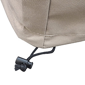 ATR ART TO REAL Outdoor Protective Covers Patio Chair Covers Weatherproof Wicker/Rattan Chair Covers (Khaki)