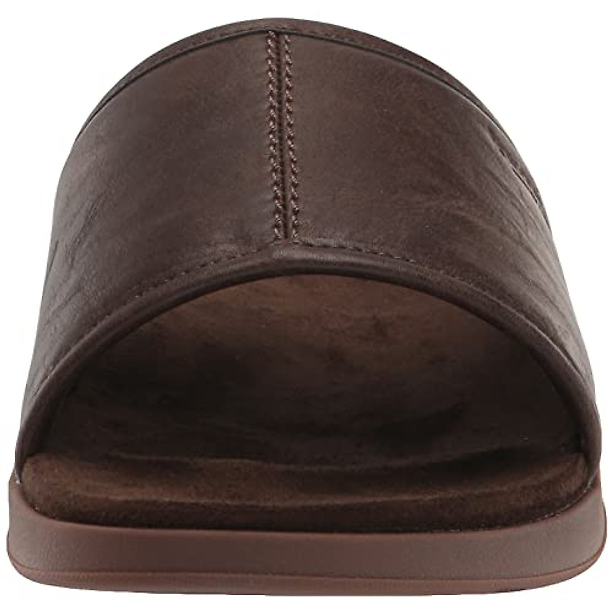 Koolaburra by UGG Men's TREEVE Slide Sandal, Chocolate Brown, 10