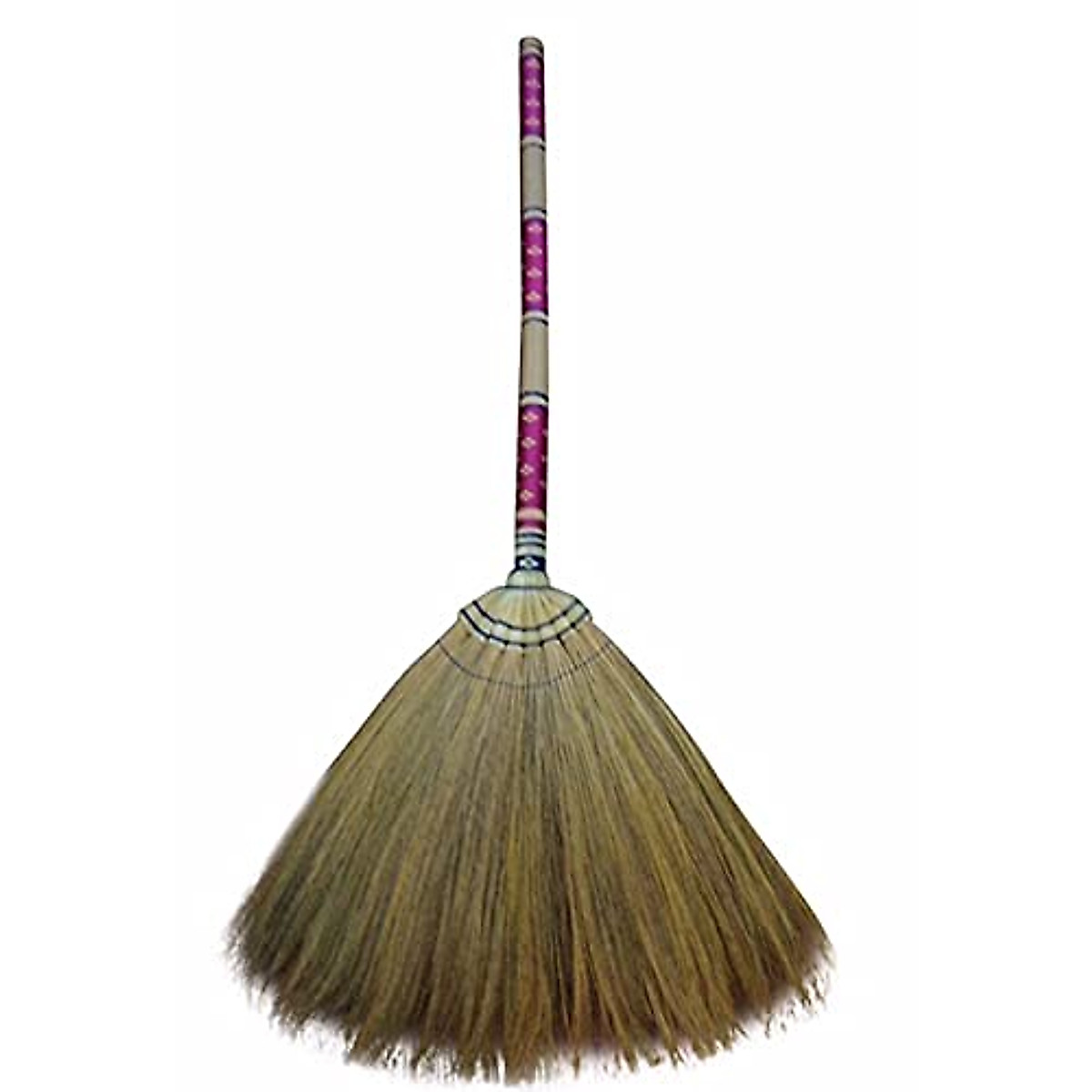 SN SKENNOVA - Asian Handmade Brooms, Sustainable Cleaning Solution (Thai Pink Pastel)