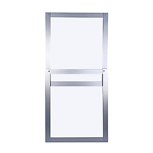 Soleus Air Sliding Window Kit, Reinforced Aluminum Works Exclusive with the Soleus Over The Sill (Saddle) Air Conditioner (Air Conditioner Not Included)