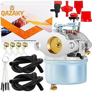 QAZAKY 640298 Carburetor Compatible with Tecumseh OH195SA 5.5HP OHSK70 7HP 4-Cycle Snowblower 2-Stage Craftsman Toro 38571 38575 38576 38577 CCR 6053 Snowthrower Ariens 932036 932504 ST524 50-666