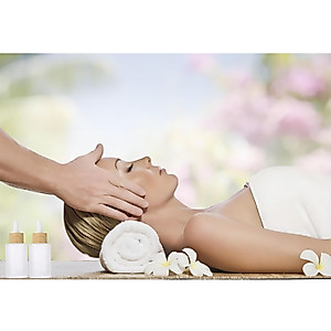 6Packs 30ml Frosted Glass Dropper Bottles for Essential Oils with Wooden Caps Empty Glass Liquid Container Holder with Wooden Lids for Travel Home Store Use