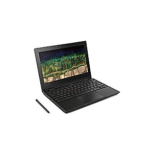 Lenovo 500e Chromebook 2-in-1 laptop, 11.6in HD TOUCH, Intel Celeron N3450, 4 GB RAM, 32GB eMMC Drive, Webcam, Chrome OS (Renewed)