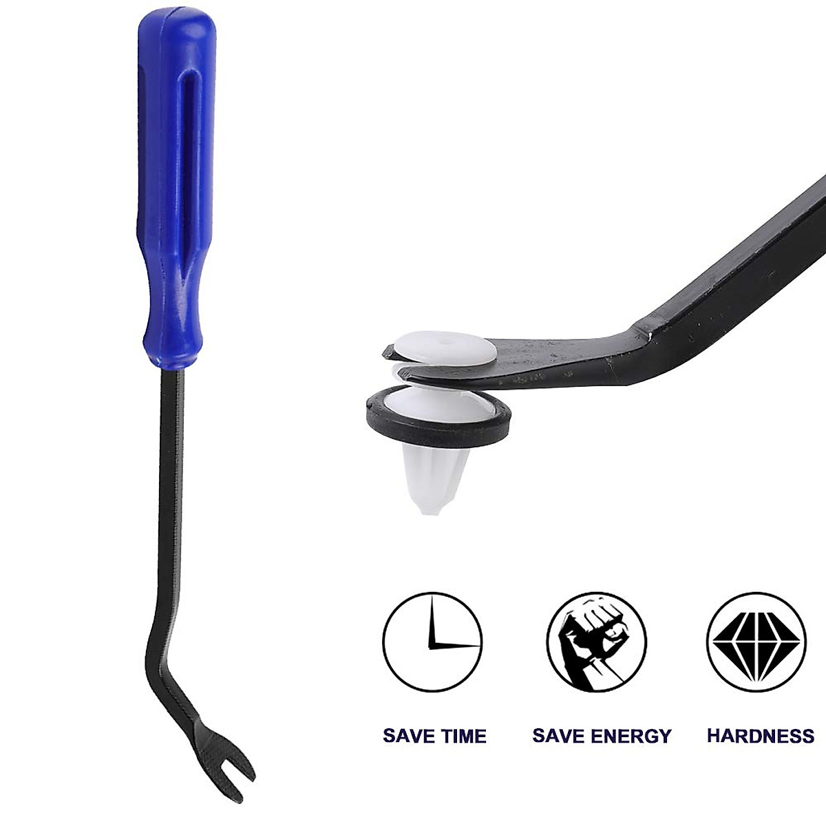 XBRN Auto Trim Removal Tool Kit, Fastener Car Panel Door Window Tool, Auto Clip Fastener Remover Pry Tool, Clip Puller Rivet Removal Tool