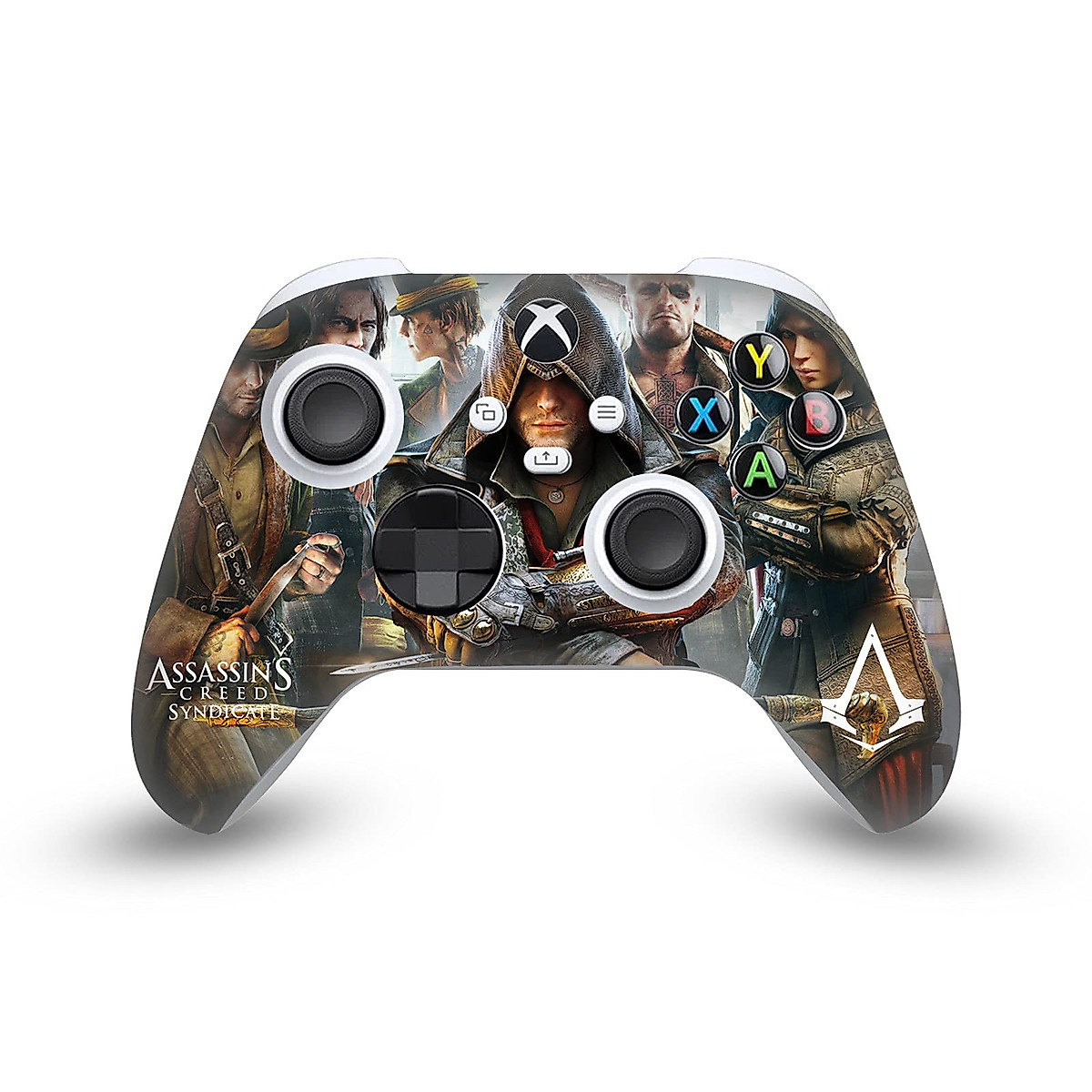 Head Case Designs Officially Licensed Assassin's Creed Key Art Syndicate Graphics Vinyl Sticker Gaming Skin Decal Cover Compatible With Xbox Series X/S Controller